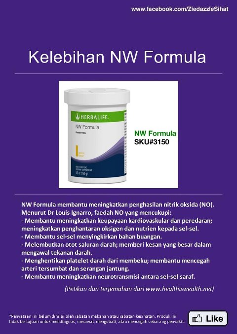 YaNg TeRiNdAH: Nw formula