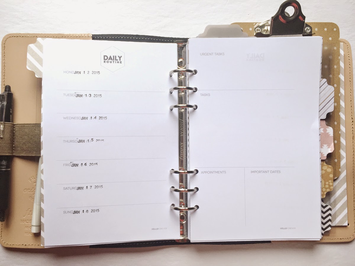 Jamie Leija: Filofax Planner