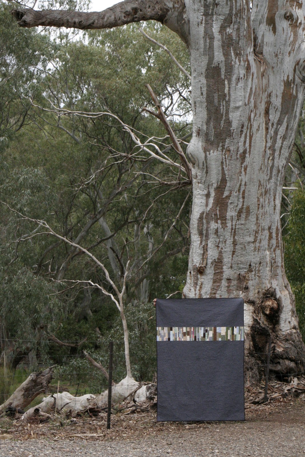 Faffling: Gum Tree Quilt finished!