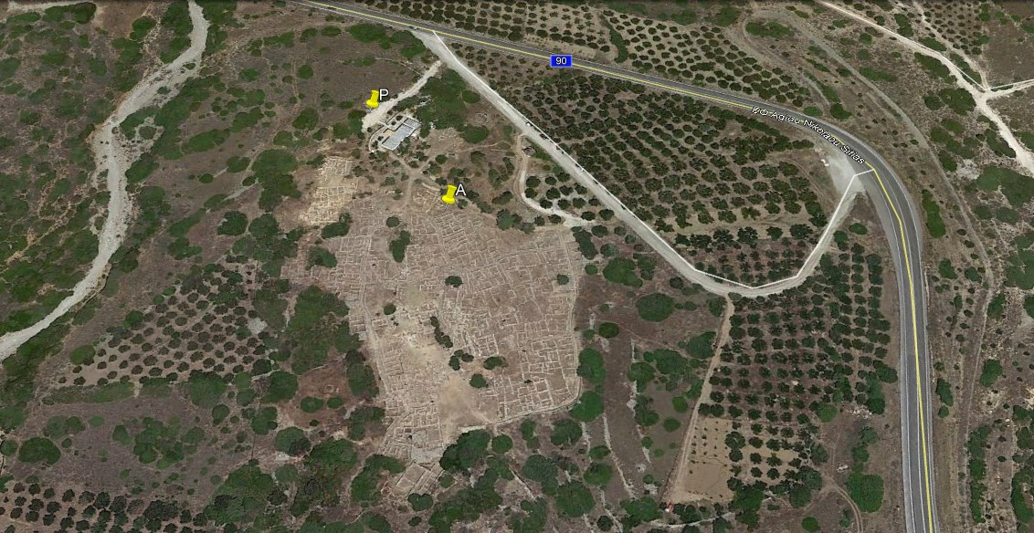 ArqueoLugares: GURNIA prox. Agia Nikolaos. Isla de Creta. Grecia.