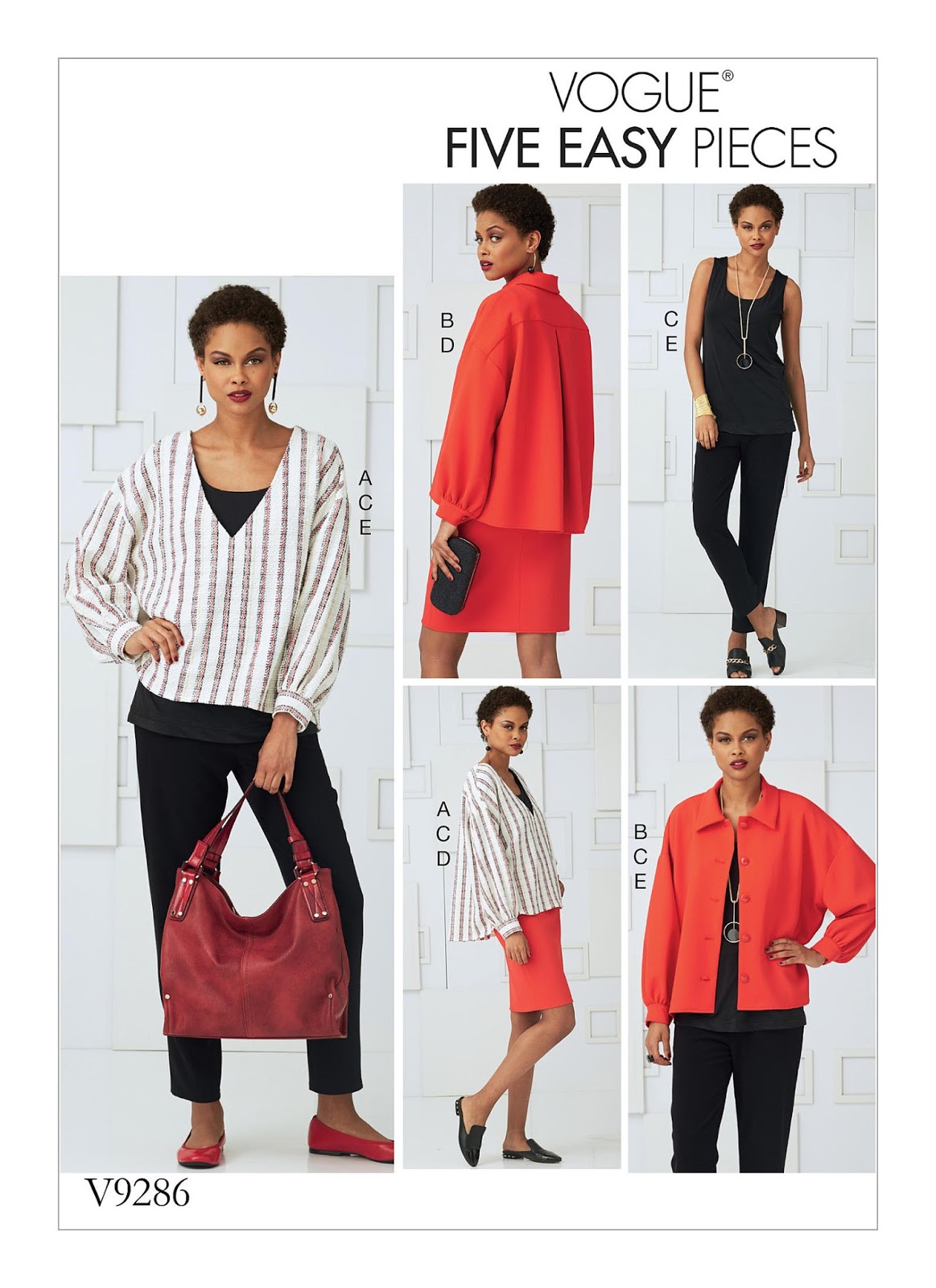 Diary of a Sewing Fanatic: A Boucle Vogue 9286