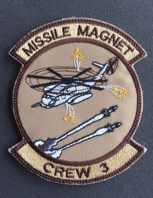 THE USAF RESCUE COLLECTION: USAF 33rd RQS / Missile Magnet / Crew 3 Patch
