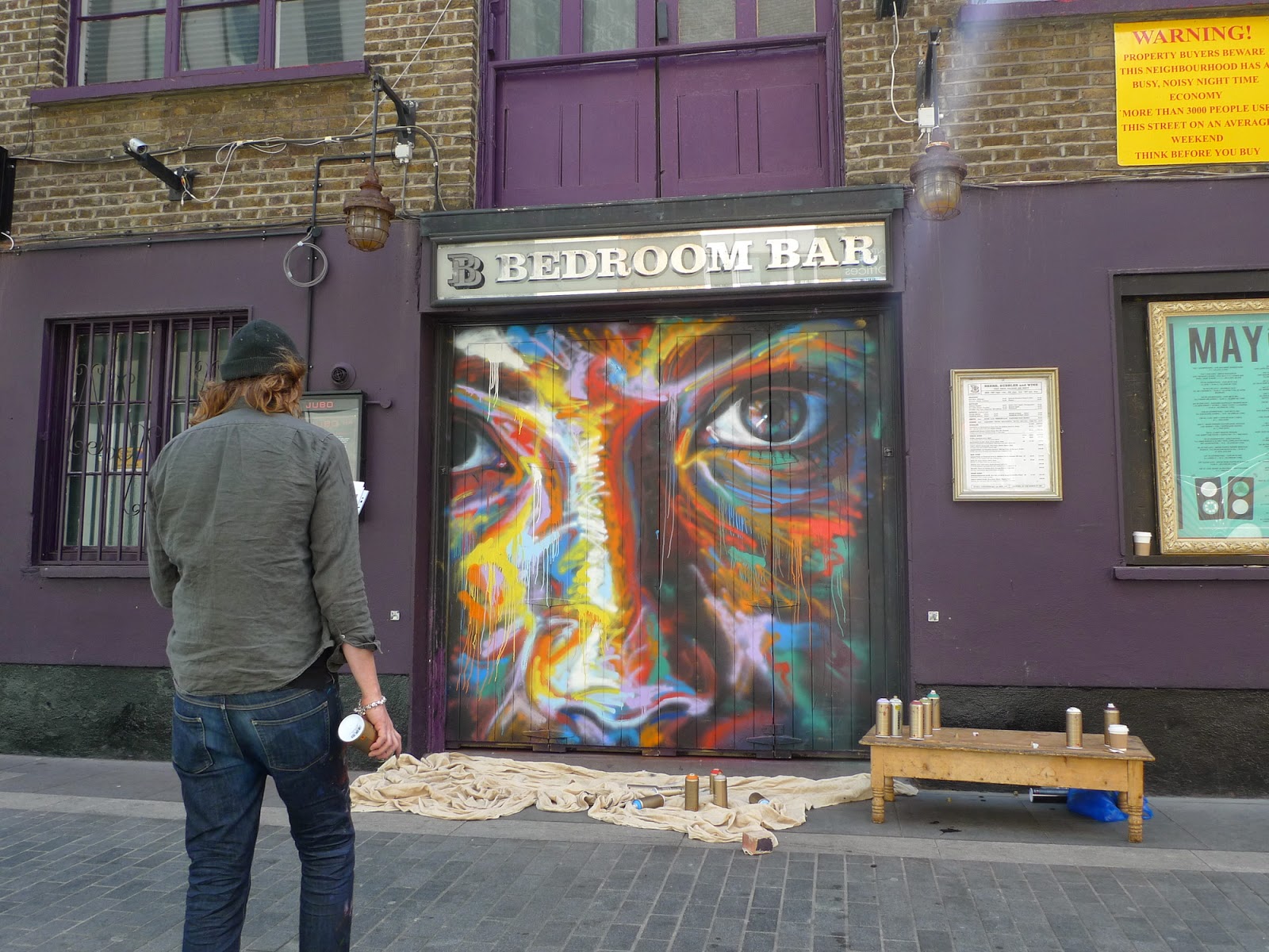 David Walker New Mural – Shoreditch, London – StreetArtNews