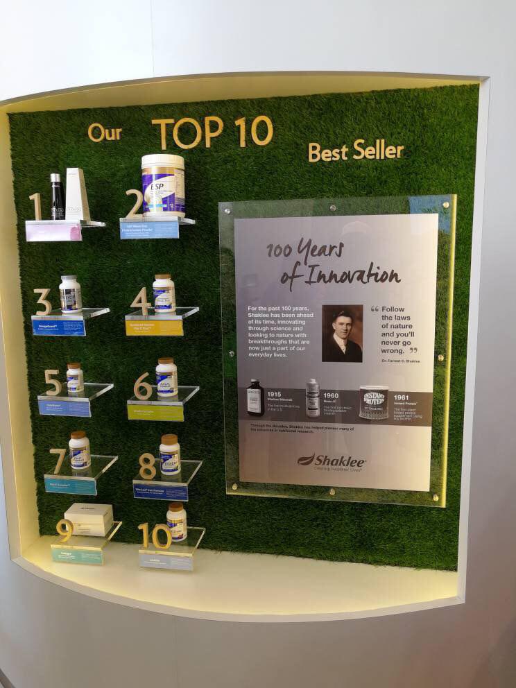 Top 10 Produk Shaklee di Shaklee Malaysia