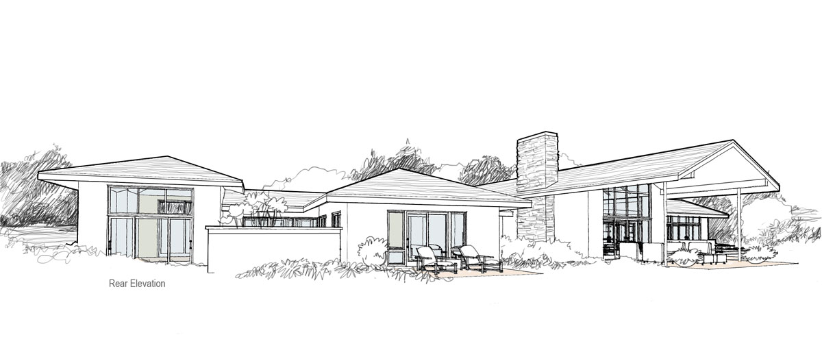 MCM DESIGN: Modern House Plan 1 Exterior Views