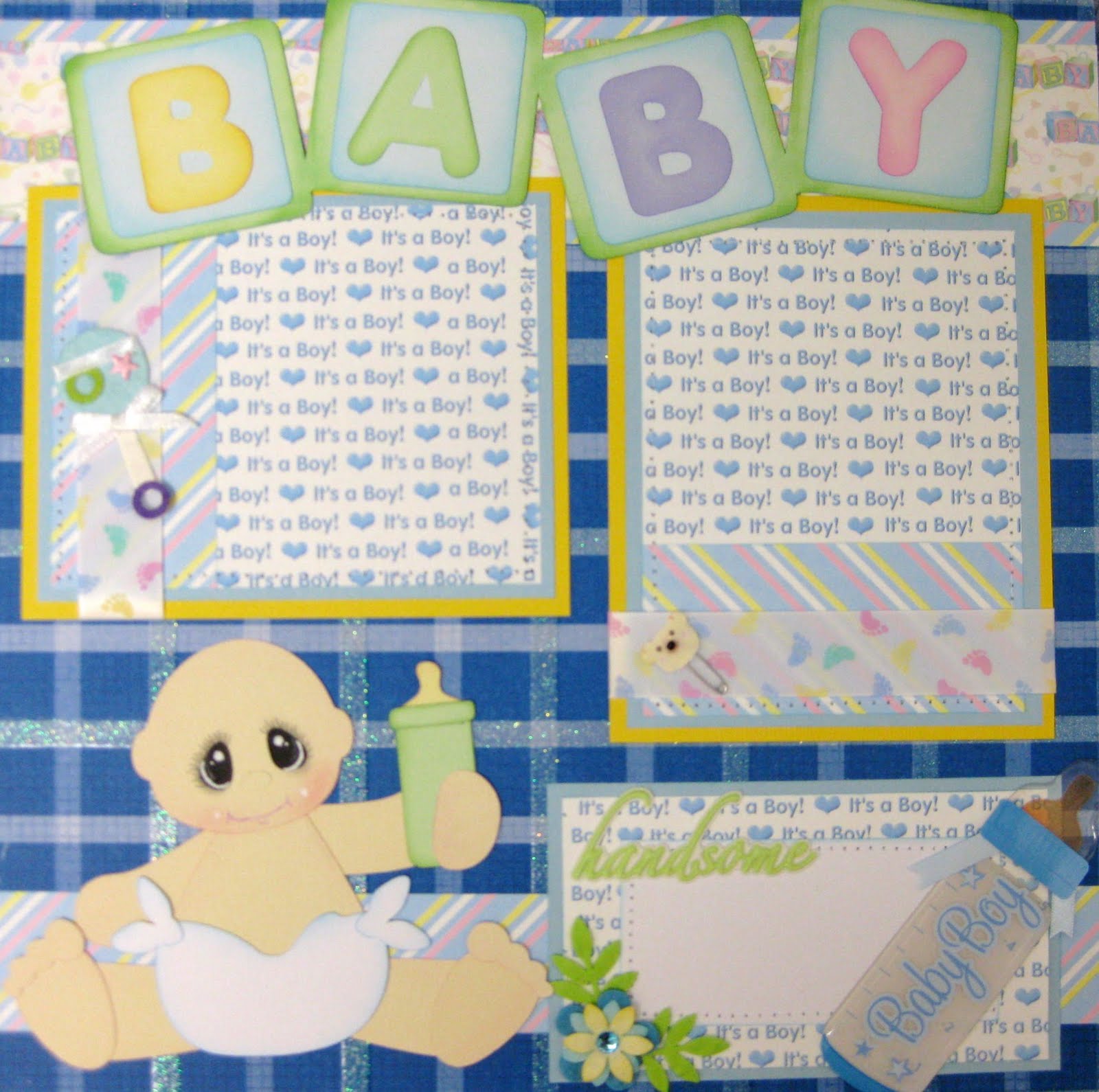 Designs by Crafty1mommy: New Arrival Baby Layouts