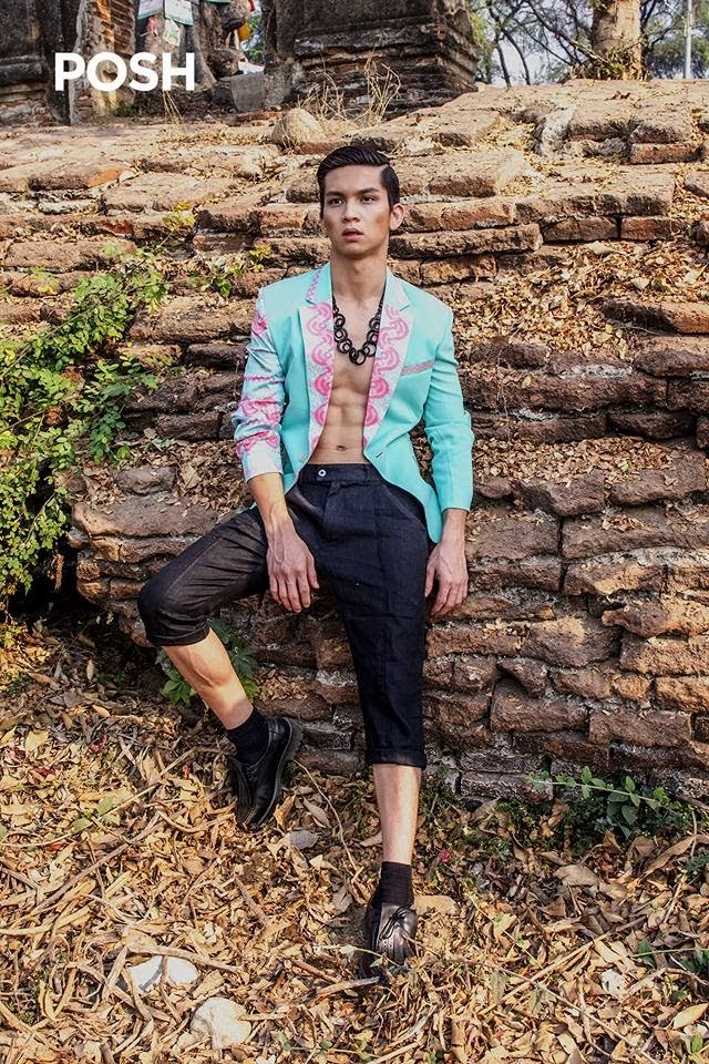 M y a n m a r H u n k s: Nay Win @ POSH magazine