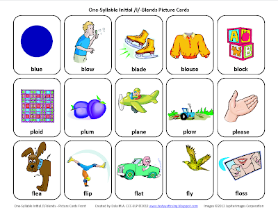 Testy yet trying: L-Blends (/bl/, /pl/, /fl/): Free Speech Therapy ...