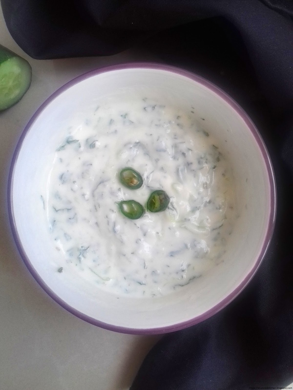 CUCUMBER MINT RAITA / Nairobi Kitchen