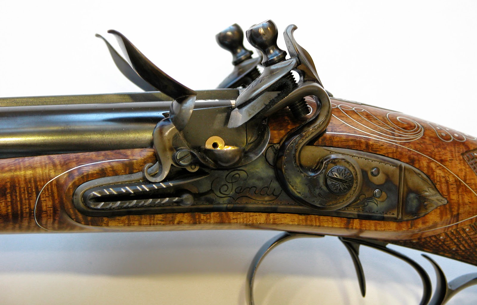Contemporary Makers: Double Flintlock Shotgun by Allan Sandy