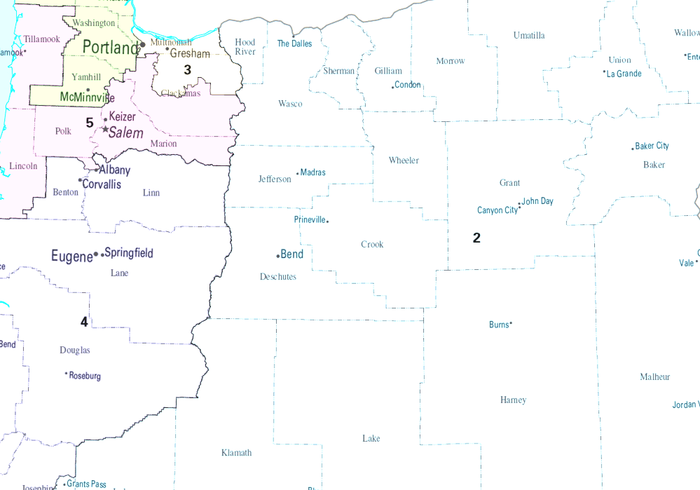 List Of United States Representatives From Oregon - Oregon Members Of ...