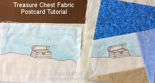 Hand Stitched Treasure: Treasure Chest Tutorial Part 4: Piecing and ...