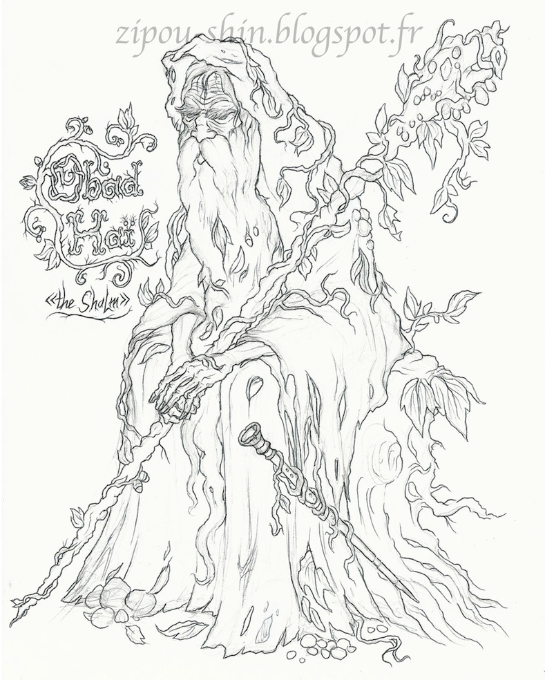 Zipou-shin: Dungeons & Dragons : deity fanart - Obad Haï, the Shalm