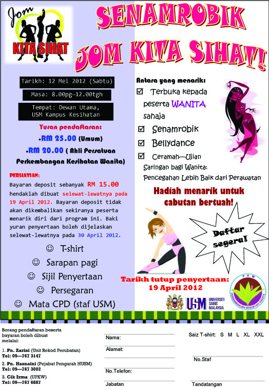 Jom Kita Sihat: Program Senamrobik Jom Kita Sihat