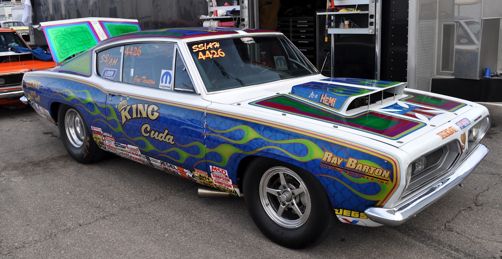 Just A Car Guy: King 'Cuda, 1968 Hurst Super Stock Barracuda, at the ...