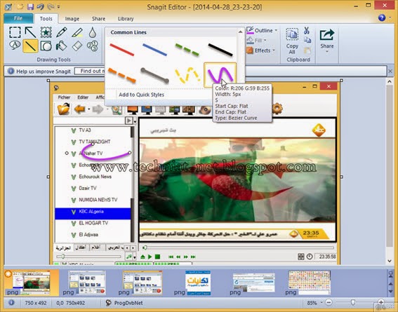 شرح برنامج SnagIt 11.4 لتصوير سطح المكتب بإحترافية