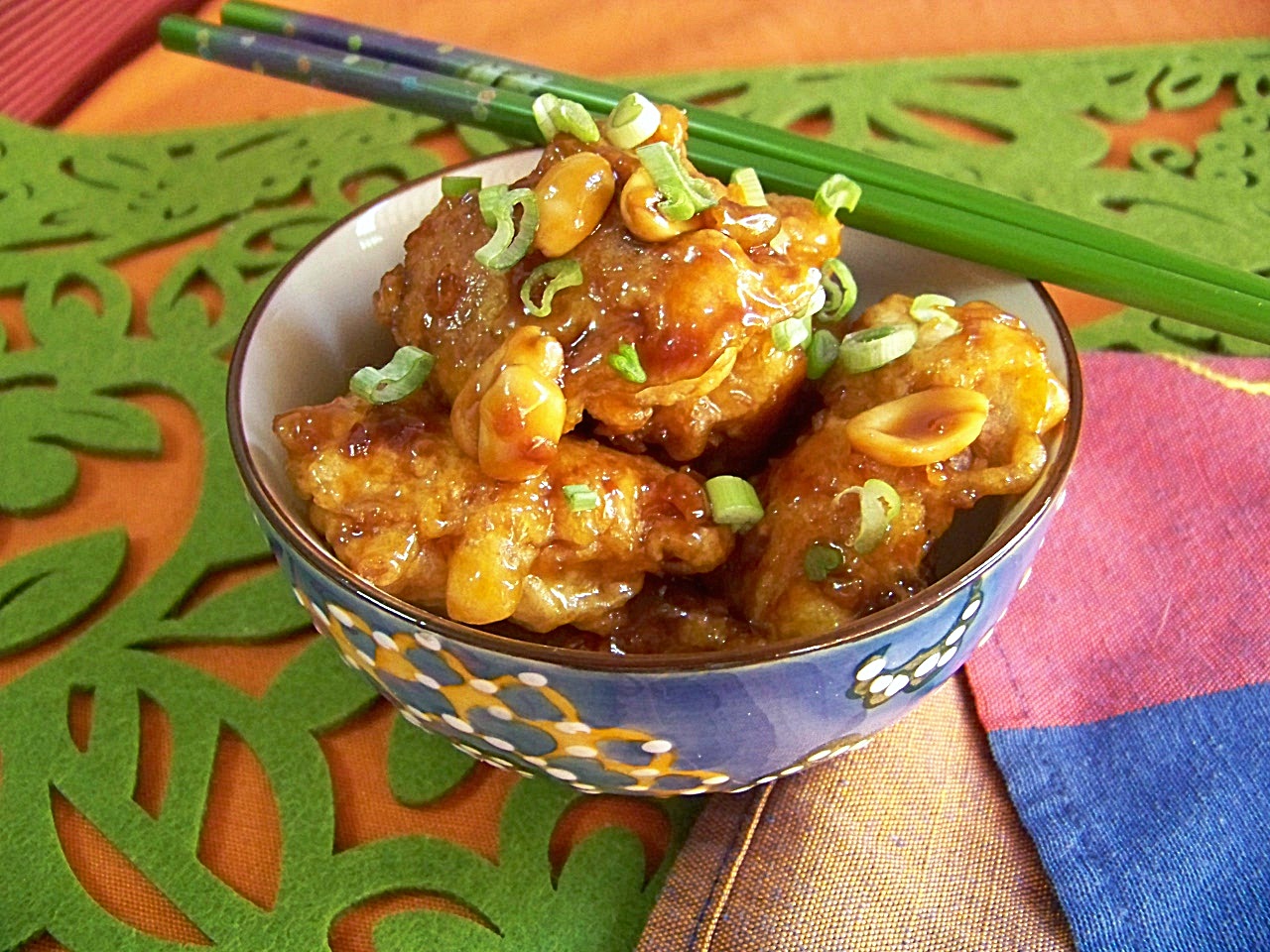 Mi Cocinita de Juguete: Pollo Frito Gong Bao (Kung Pao)