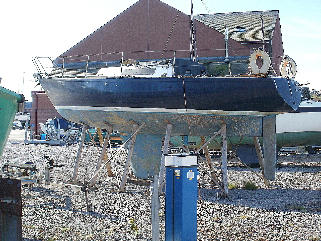 Shockwave40: Unknown - IOR 3/4 ton yacht ( possibly 1/2 ton IOR yacht )