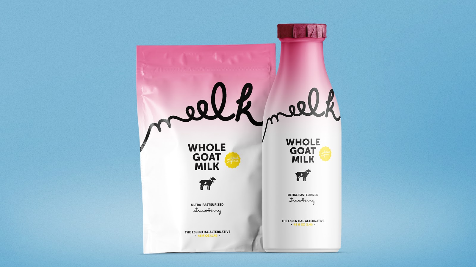 Meelk - Whole Goat Milk (Concept) on Packaging of the World - Creative ...
