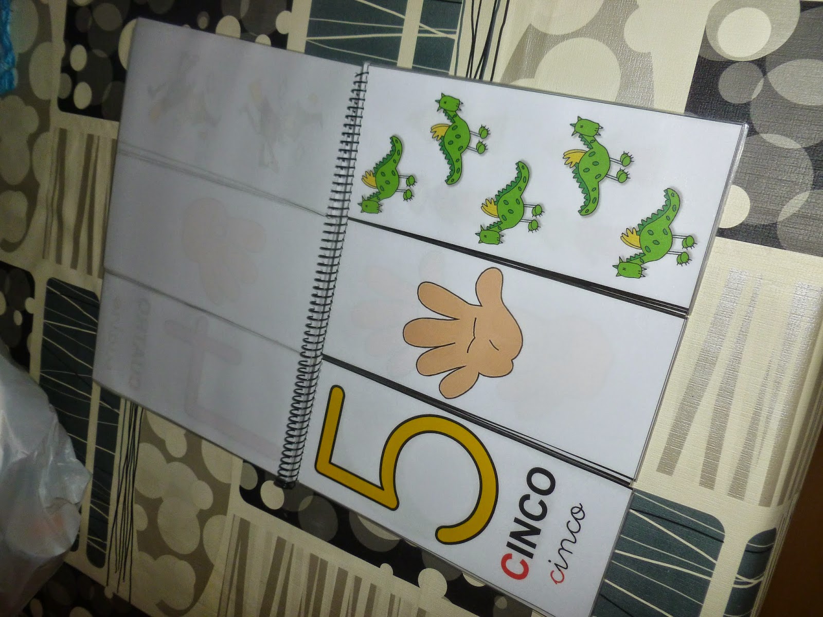 MANIPULANDO NUESTRAS MATEMÁTICAS: LIBRO MÓVIL DE LOS NÚMEROS