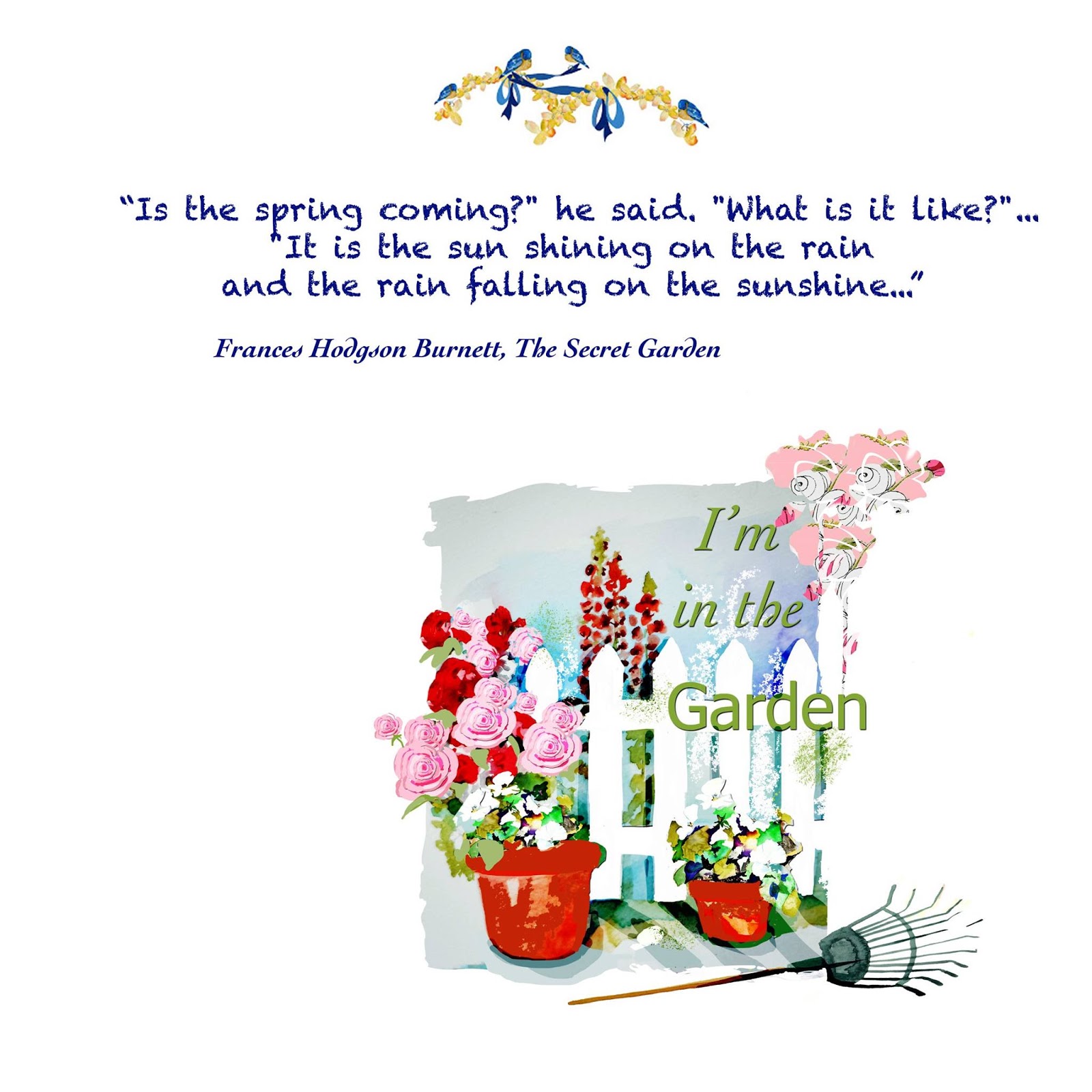 A SCRAPBOOK OF INSPIRATION: Branches of Spring and enjoying Susan ...