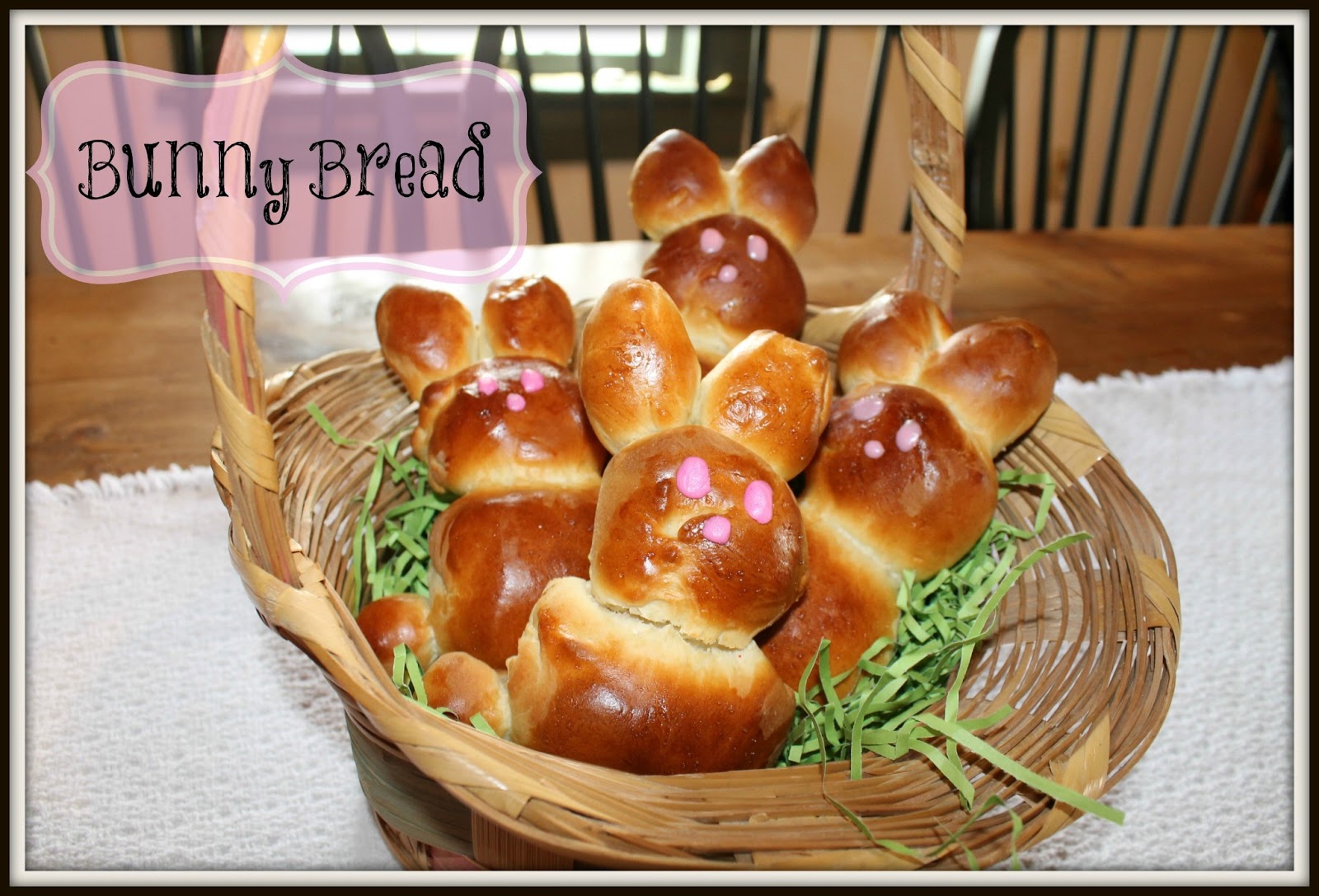 Thinking About Home: Bread On Tuesday ~ Week 12 {Bunny Bread}