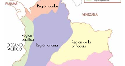 Descubra Colombia, viajando!: ¿Cuales son las regiones de Colombia?