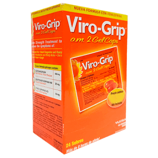 Medicina Popular En El Salvador: Viro Grip GEL CAPS AM