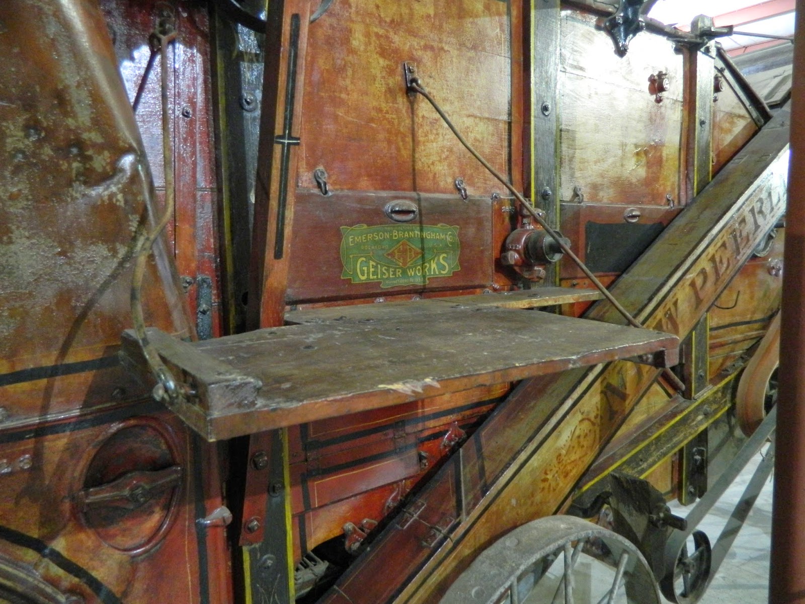 Stuhr Museum of the Prairie Pioneer's Harvesting Implements: c. 1912 ...