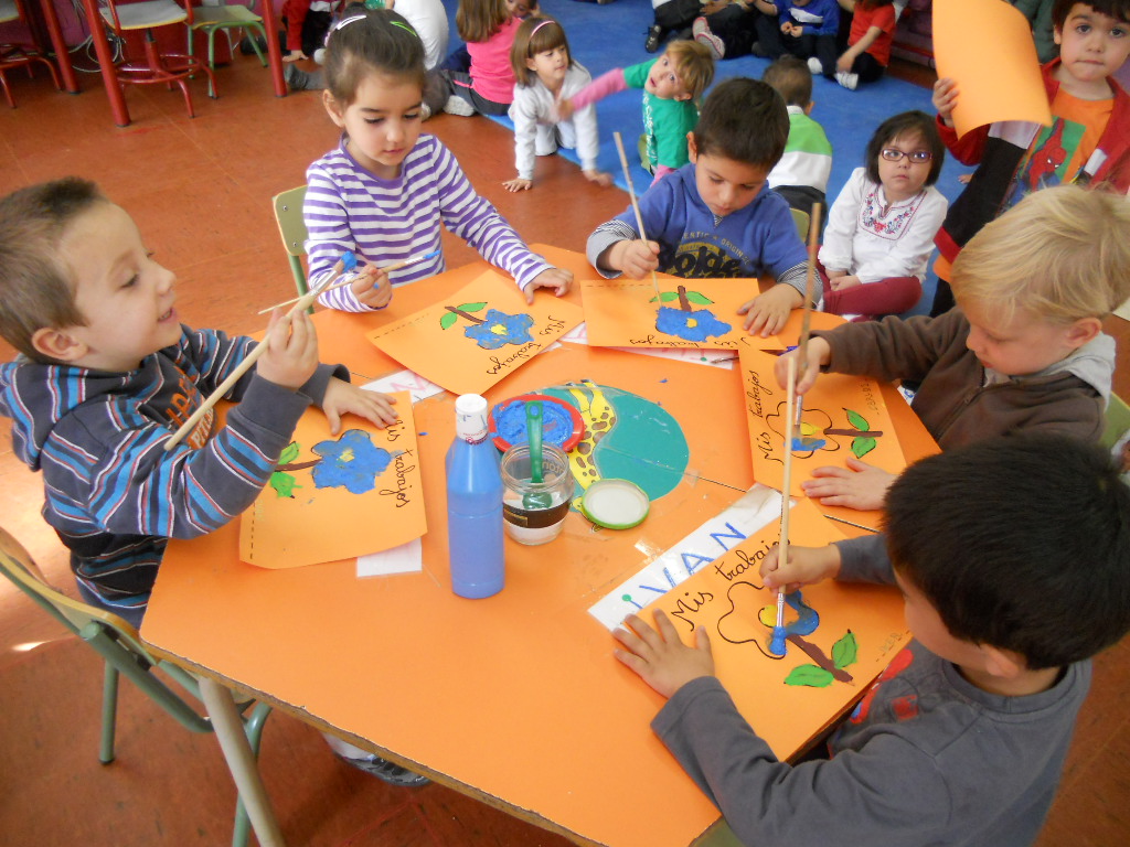 MESETA AL DIA: La primavera ha llegado al colegio