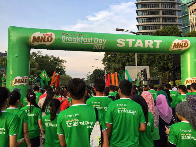 5 Observations from the MILO Malaysia Breakfast Run 2015 - Life Of Budak