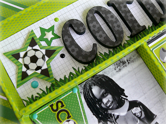 Doodlebug Design Inc Blog: Goal! Collection: Soccer Shadow Box by ...