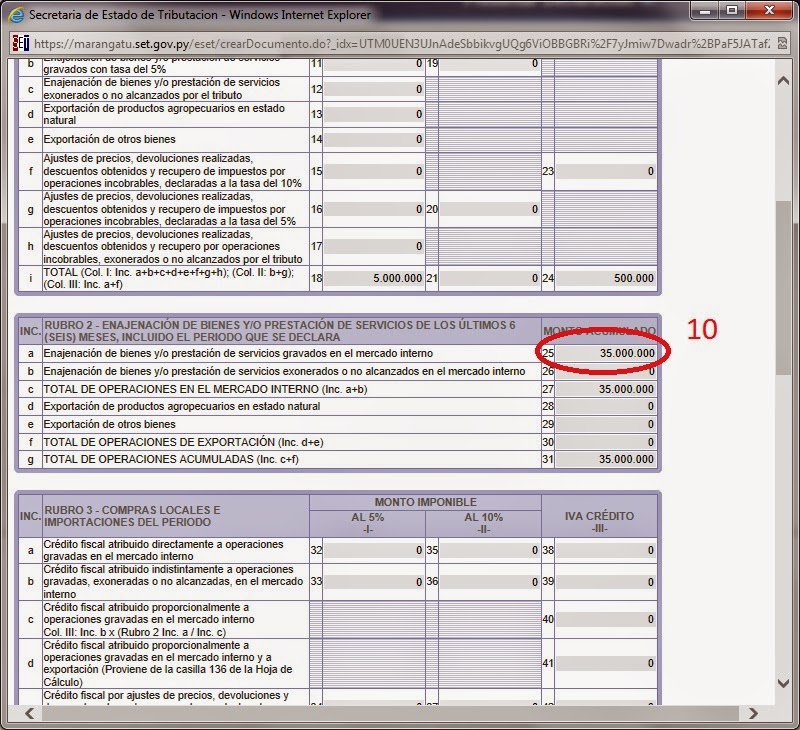 Tutorial Como completar formulario de IVA ne la SET On-Line: Tutorial ...