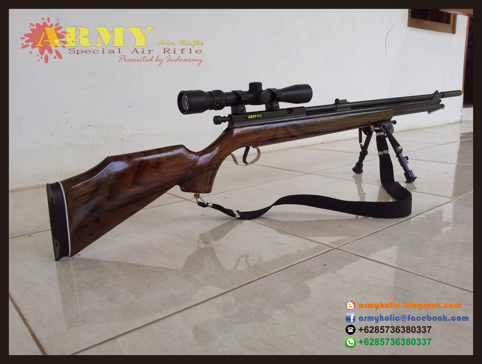 MODEL SENAPAN ANGIN: SENAPAN ANGIN GEJLUK ARMY CLASIK DUAL POWER