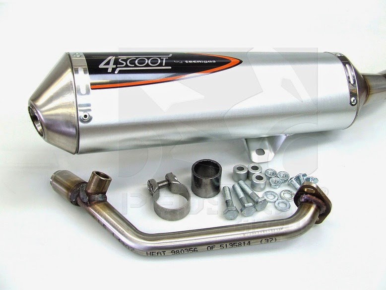 ADRENALIN SCOOTER PERFORMANCE PARTS: Honda PSi 125 and SH 125 i exhaust ...