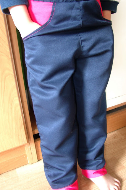 Helen Crafty Stall: Kid's Casual Two-colored Pants (free pattern ...