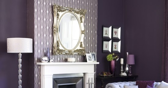 Paredes em roxo... - Jeito de Casa - Blog de Decoração e Arquitetura