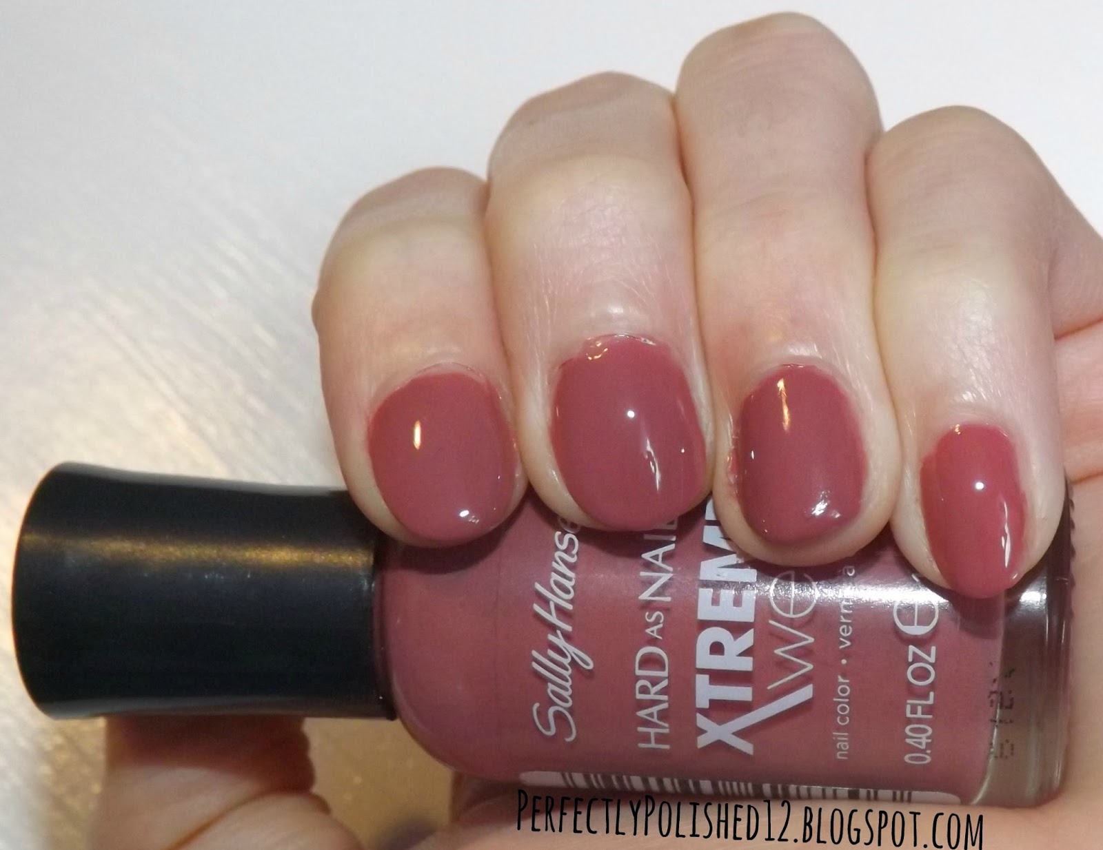 Perfectly Polished 12: Sally Hansen Xtreme Wear "Mauve Over"