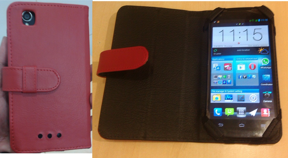Jual Leather Case: Jual Leather Case Smartfren Andromax V | Case Andromax V