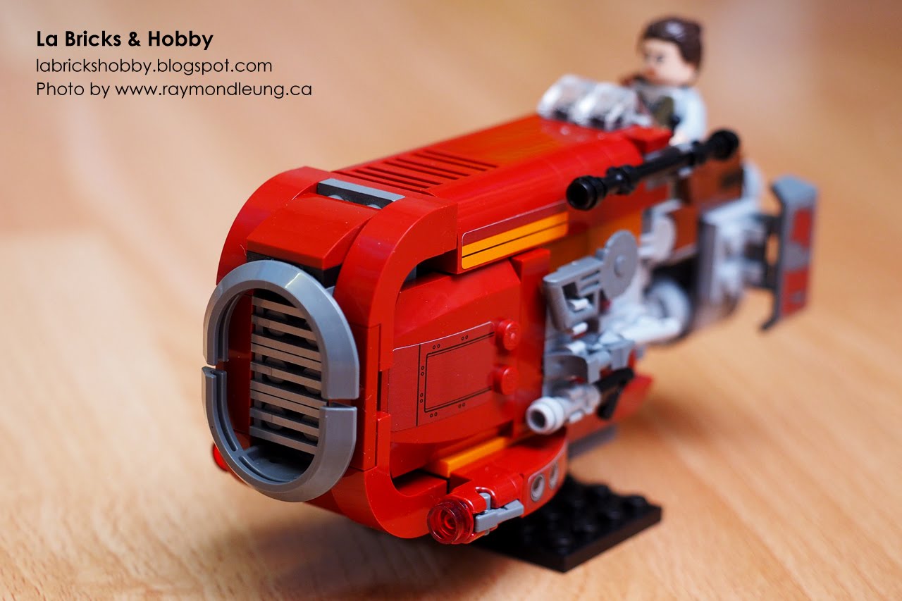 La Bricks & Hobby: LEGO Star Wars Rey's Speeder Modification