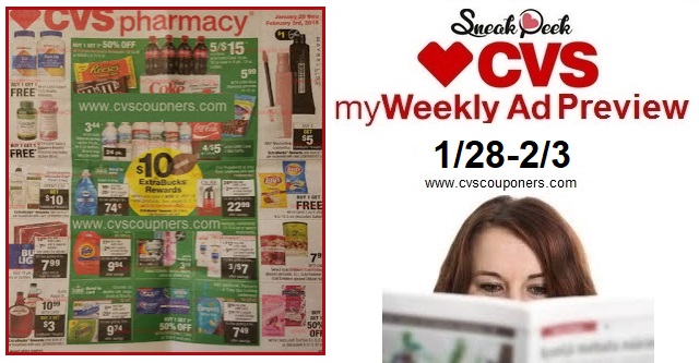 CVS Weekly Ad Preview (1/28-2/3) | CVS Couponers