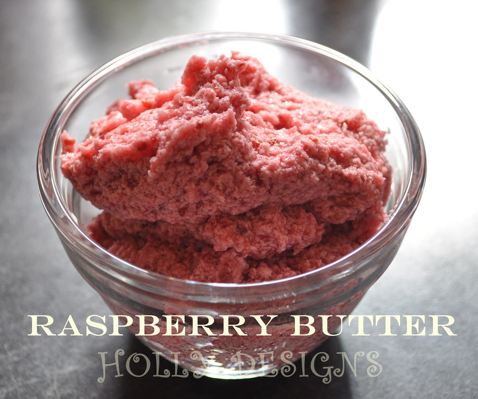 The Crafty Mom and More...: Raspberry Butter