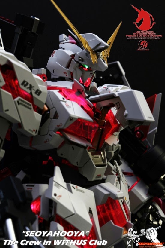 Custom Build: PG 1/60 RX-0 Unicorn Gundam "Enhanced"
