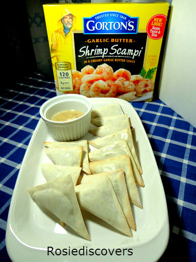 Rosie Discovers: Gorton's Shrimp Scampi Wontons Recipe + Giveaway