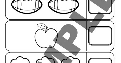 FREE Counting Object Pack ~ Ihsaan Home Academy