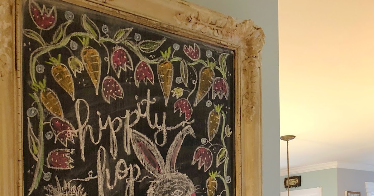 Priscillas: Hippity Hop Chalkboard
