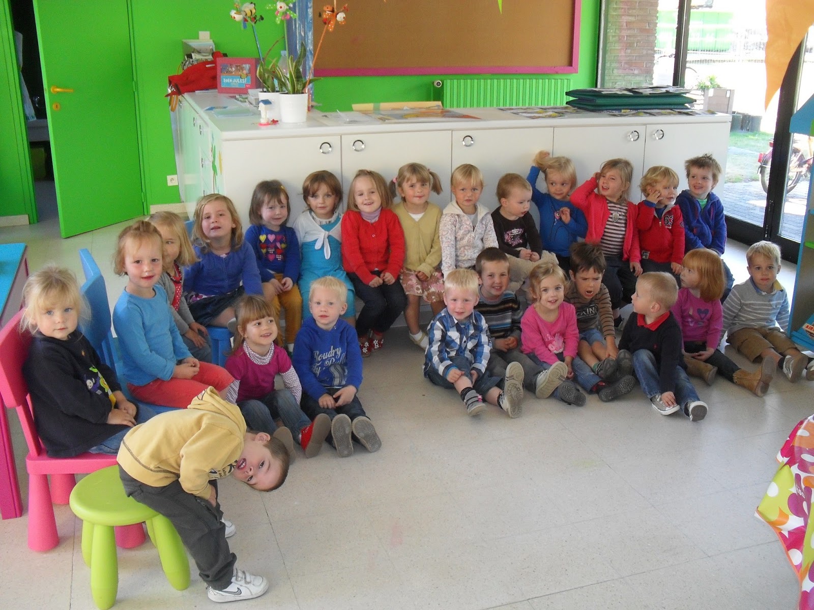 peuter-1ste kleuterklas: Eerste schooldag