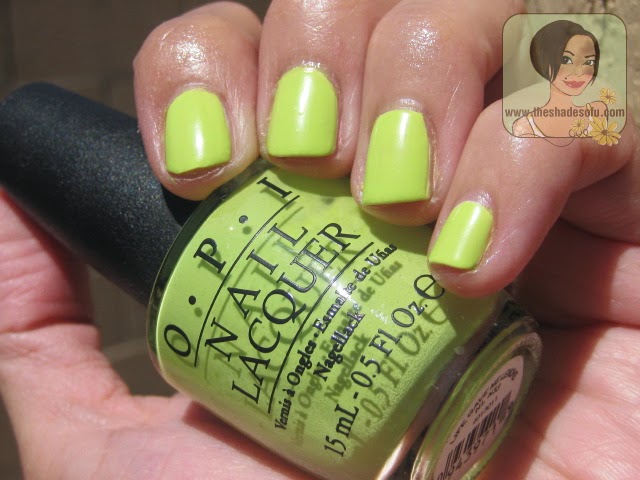 OPI Summer Neons 2014 Nail Polish Collection Swatches, Review - The ...