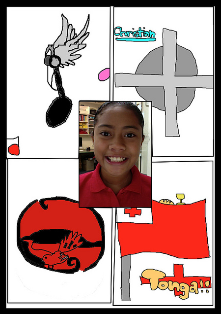 Gloria: Symbols that represent me.