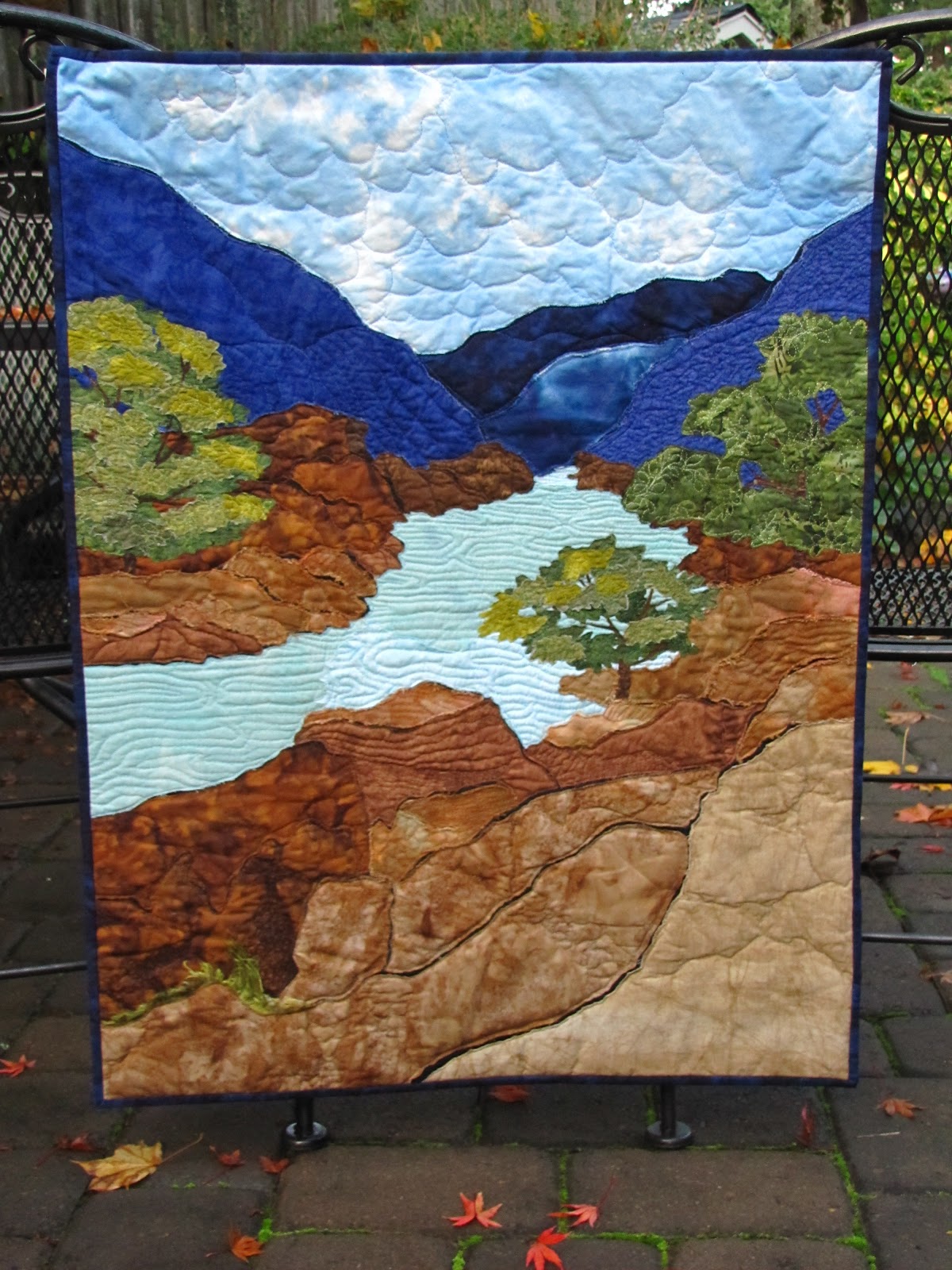 Sew Susan Sew: Quilted Landscape - Fall 2011